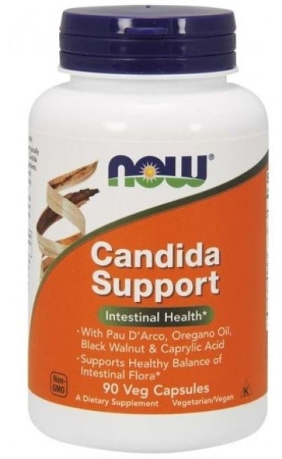 Candida Support 90 Vegcaps NOW Foods