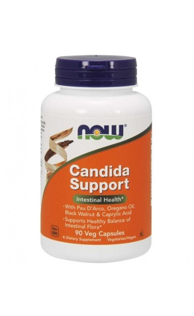 Candida Support 90 Vegcaps NOW Foods